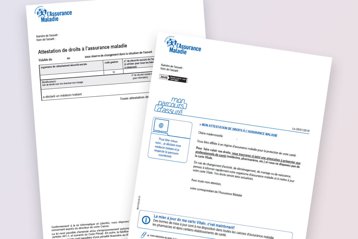 Comment Obtenir Une Attestation De Droits L Assurance Maladie